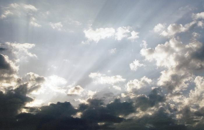 SaskCollections : Artifact : Cumulus Fractus/Cumulus/Crepuscular Rays ...