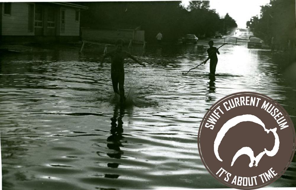 Swift Current Museum : Image/Video/Sound : Flooded Street, Swift ...