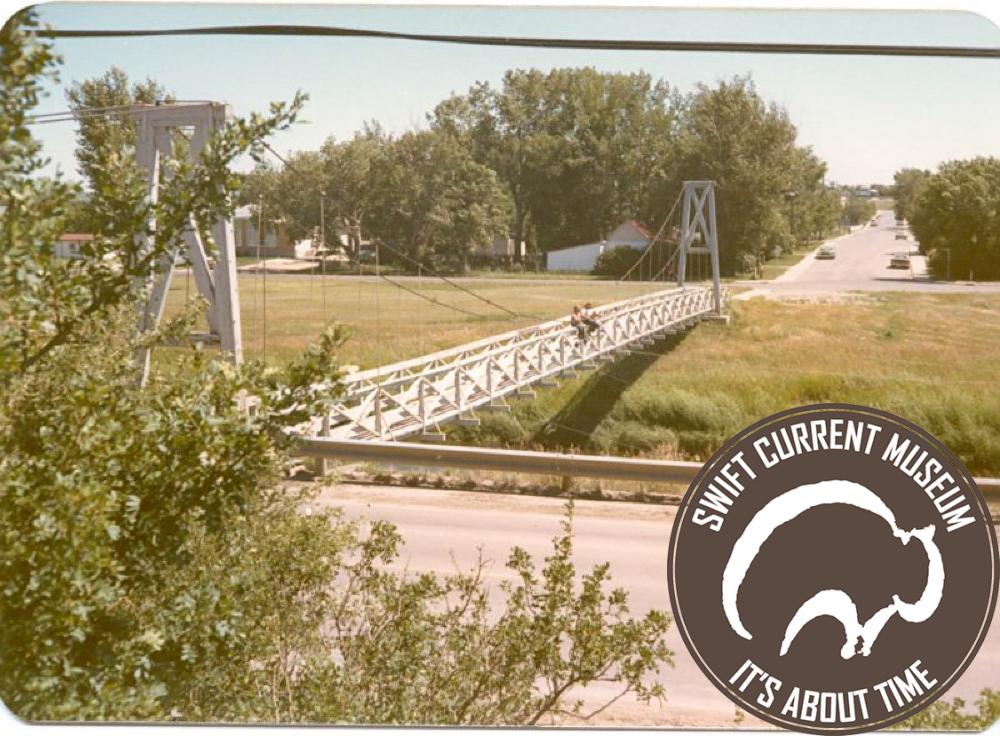 Swift Current Museum : Image/Video/Sound : Swinging Bridge, Swift ...